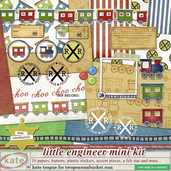 Great Scrapbooking – Little Engineer Digi-Kit – AllCrafts Free Crafts ...