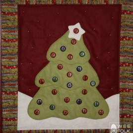 Christmas Wednesday – Hand-Stitched Christmas Tree Advent Calendar ...