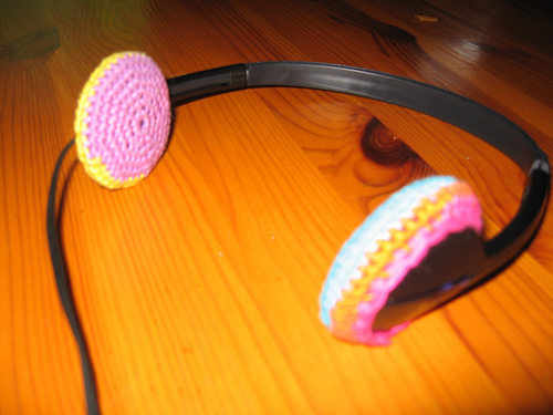 Crochet, Knit and Floss Headphone and Earbud Covers – AllCrafts Free ...