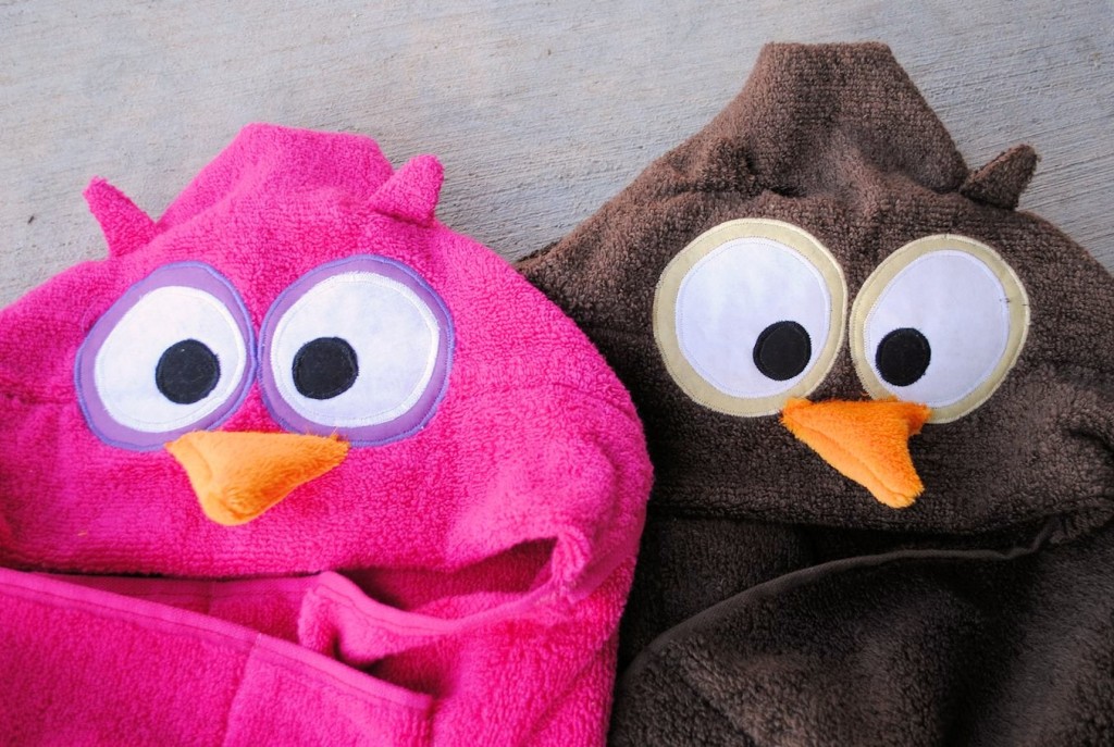 Owl Hooded Towel Sewing Pattern and Tutorial – AllCrafts Free Crafts Update