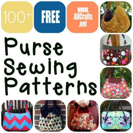100+ Free Purse Sewing Patterns – AllCrafts Free Crafts Update