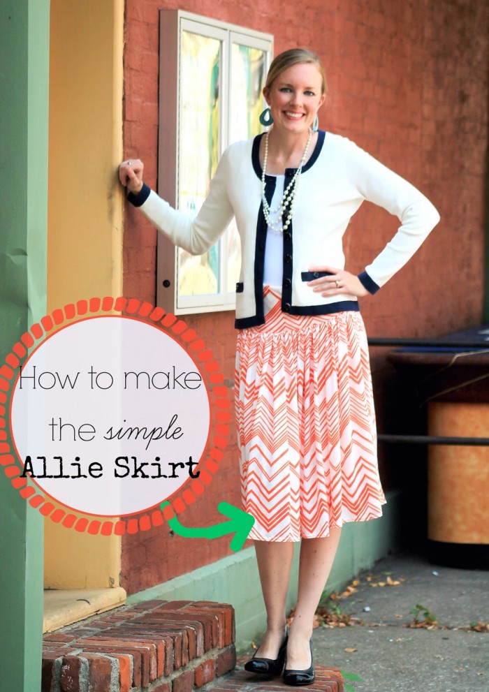 The Allie Skirt Tutorial – AllCrafts Free Crafts Update