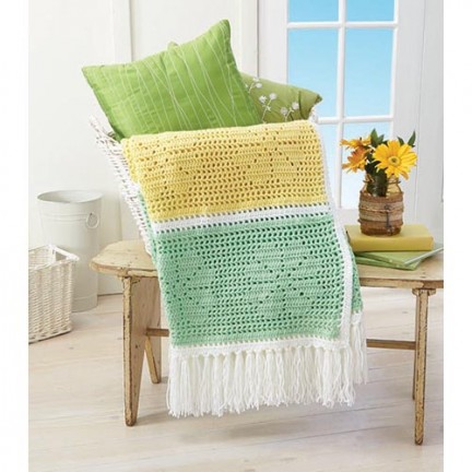 Daisy Filet Throw Free Crochet Pattern – AllCrafts Free Crafts Update