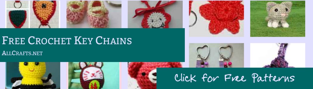 Crochet Key Fob Pattern – AllCrafts Free Crafts Update